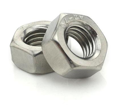 A2 70 hex nut din934 plain polish - Haiyanbolt.com