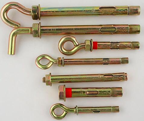 C Hook Eye Hook L Hook Hex Bolt Sleeve Anchors - Haiyanbolt.com