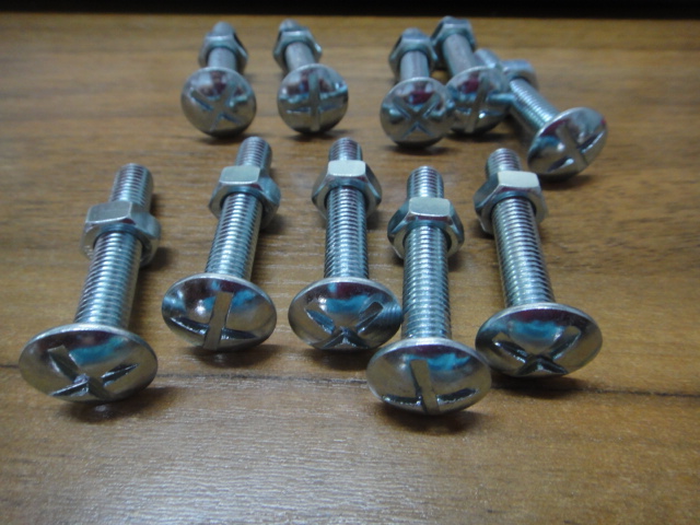 Roofing bolt with hex nut assembled - Haiyanbolt.com