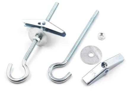 Spring Anchor Toggle Bolt Butterfly Toggle Anchor With O Hook ...