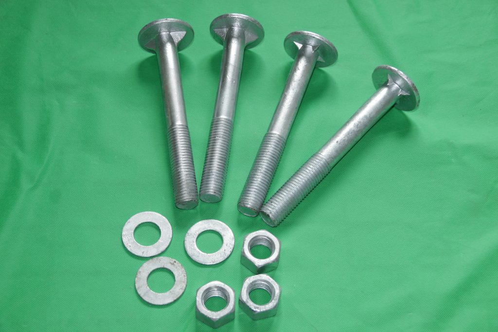 Timber bolt with hex nut and washers assembled - Haiyanbolt.com