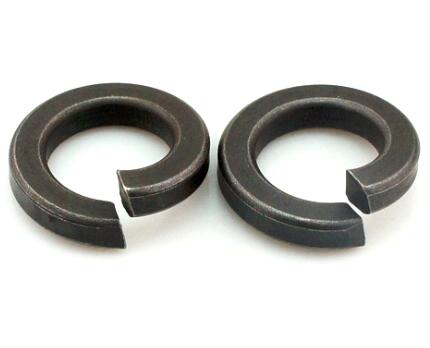 Black oxide plain spring washer DIN127 DIN128 - Haiyanbolt.com
