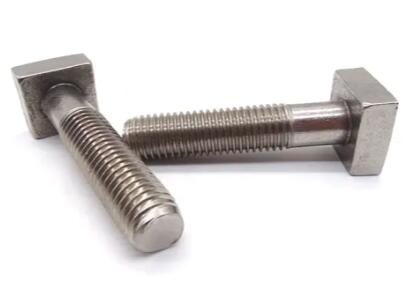 Stainless Steel A2 DIN 480 Square Head Bolts T Bolt Square Head Machine ...